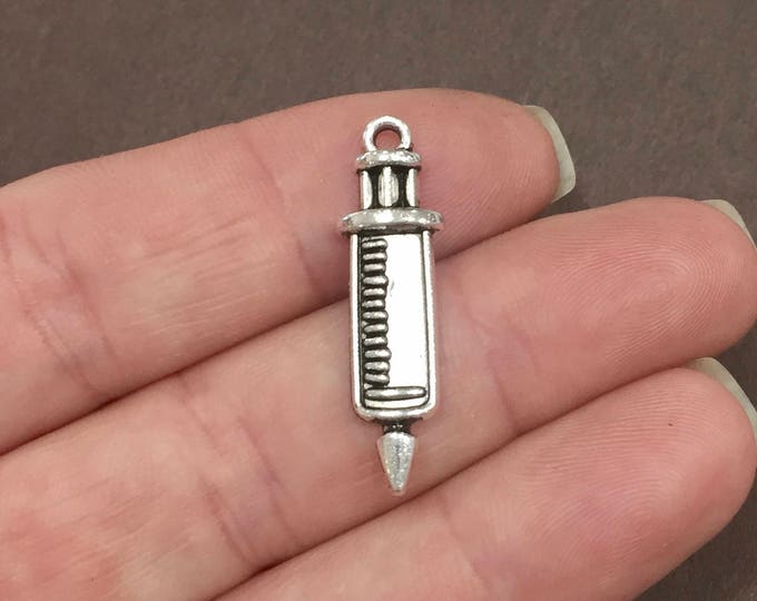 50 Bulk Syringe Needle Medical Nurse Doctor Charms | Etsy