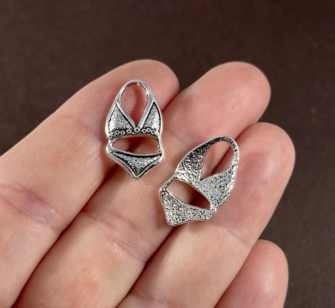 10 or 50 Charms, Bathing Suit, Bikini, Lingerie Clothing, Charms ...