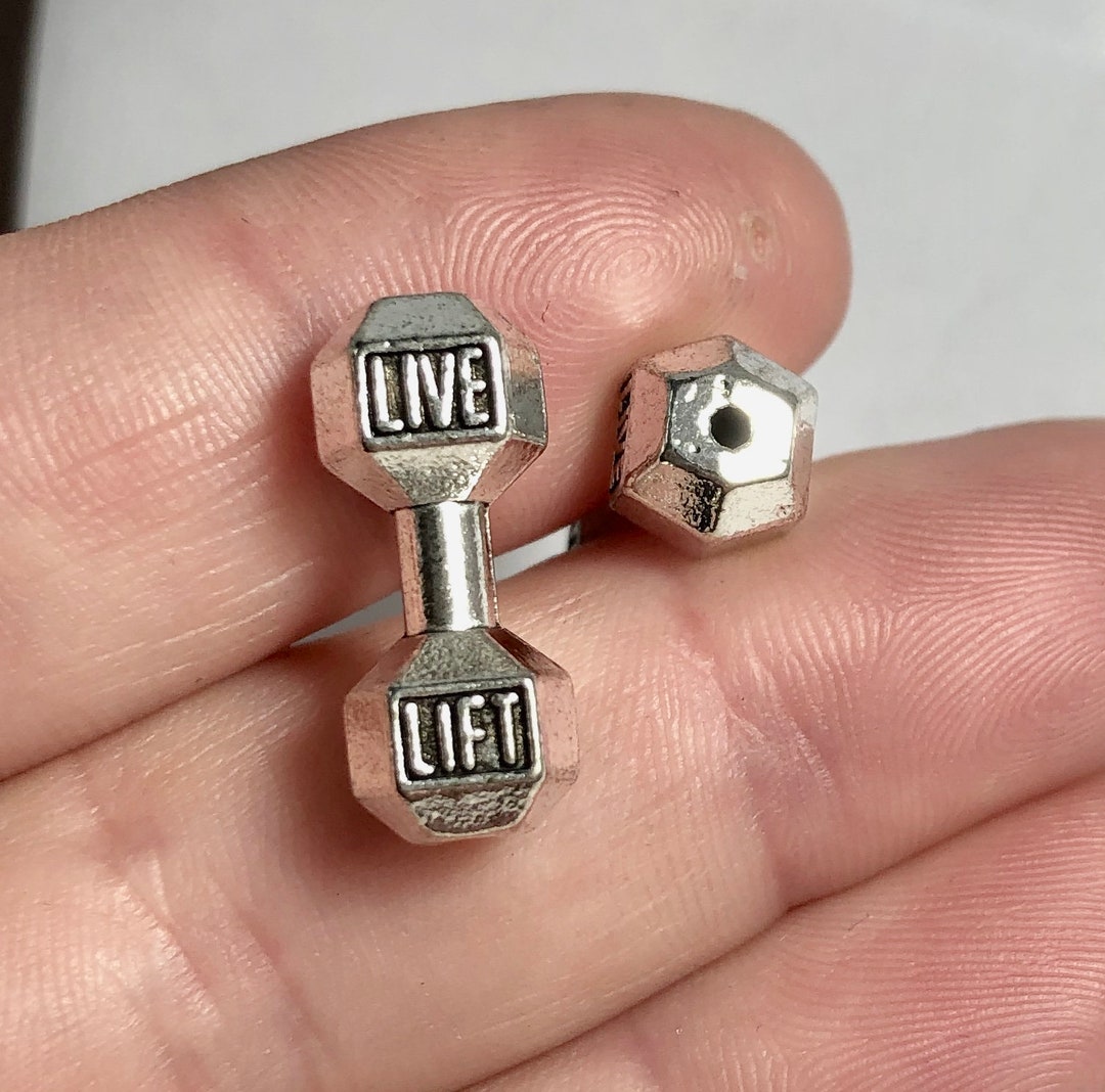 10 Beads, Barbell,"live, Lift", Dumbbell, Weight, Workout, Fitness ...