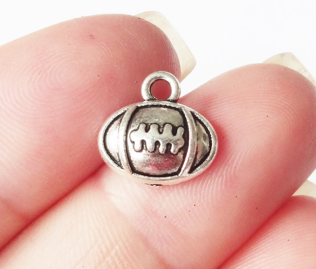10 or 50 Charms, Football, Sport, Charm 12x11x3mm - Etsy