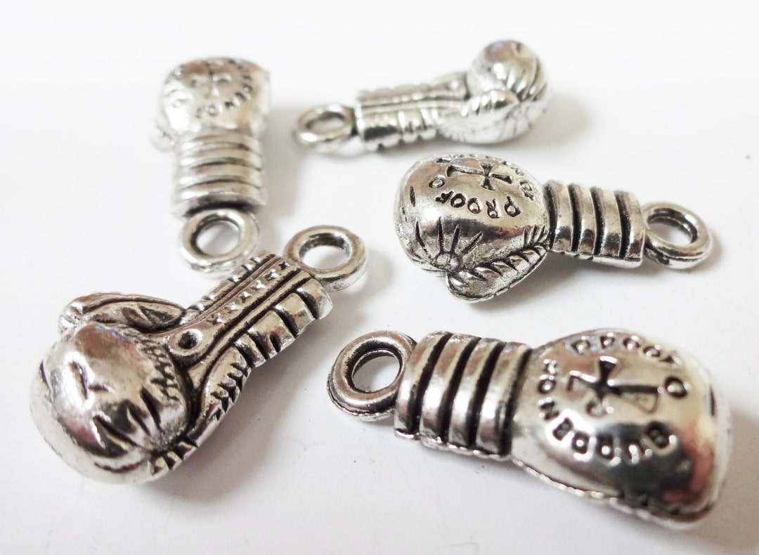 10 Charms, Boxing Glove, Charm (3D) 22x11mm Item:i3 - Etsy