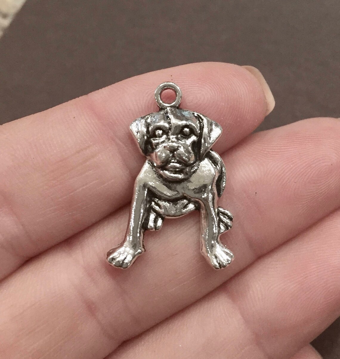 10 Dog Puppy Pet Animal Charms 26x18x4mm Hole: Approx. 2mm - Etsy