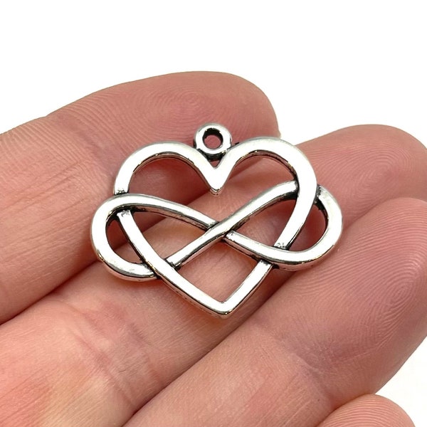 Infinity Charm - Etsy