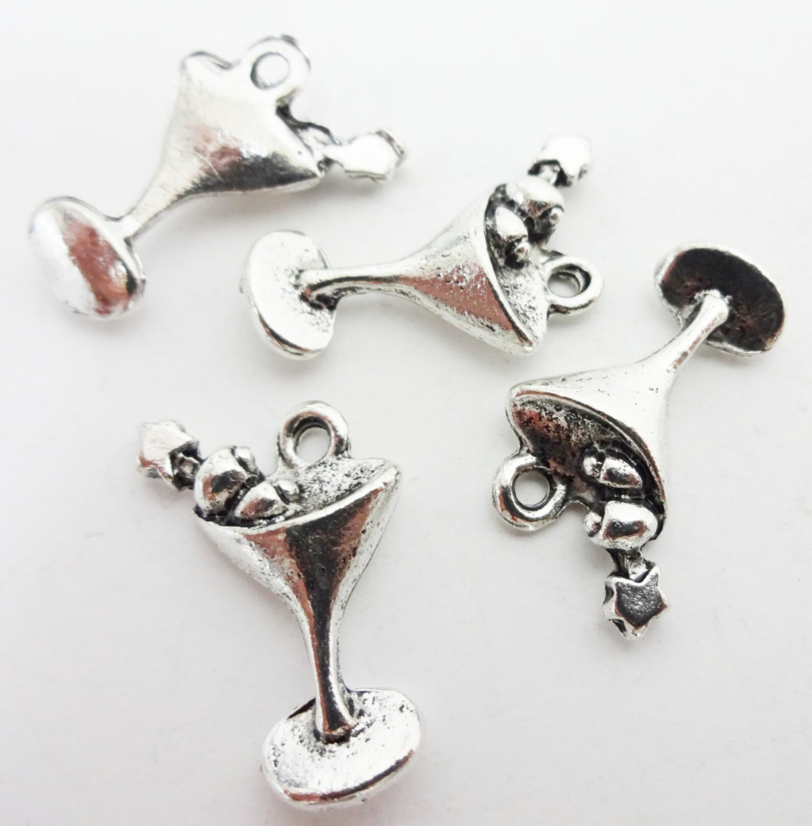 10 Olive Martini Cocktail Charms puffed 22x12x4mm | Etsy