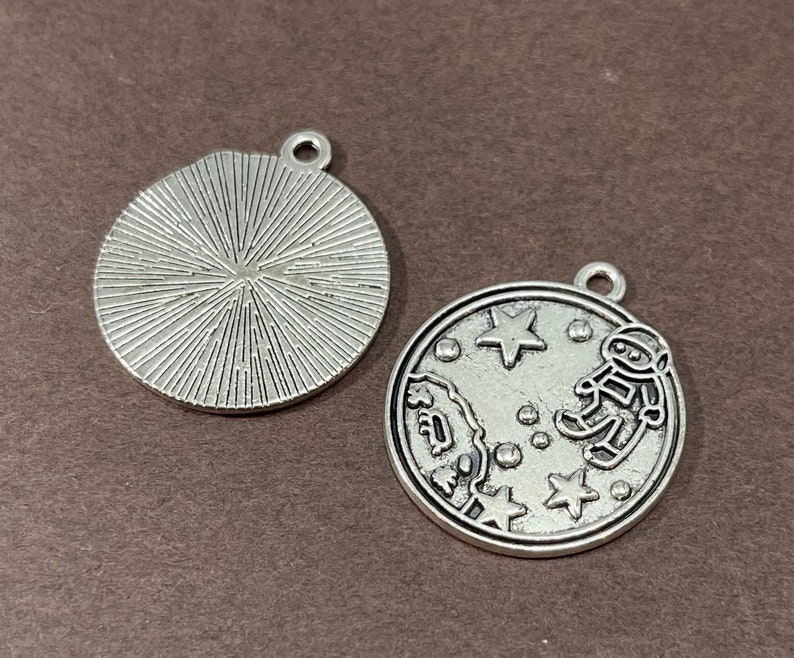 10 Charms Astronaut Spaceship Space Charms 28x25x1.5mm - Etsy