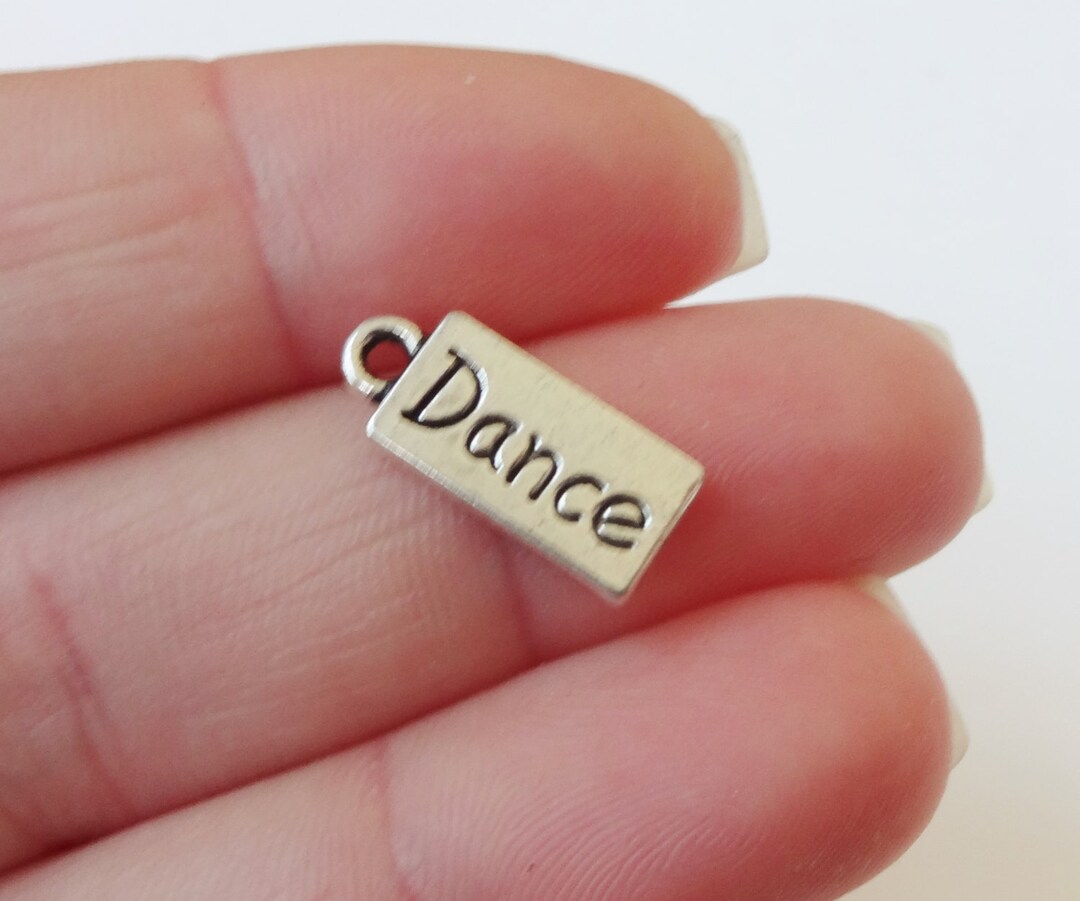 10 Charms, Dance Charm 17x7x1.6mm ITEM:K2 - Etsy