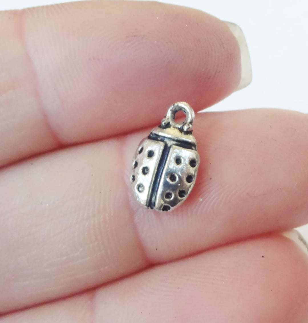 10 Charms, Ladybug Charm (3D) 12x7mm ITEM:L20 - Etsy