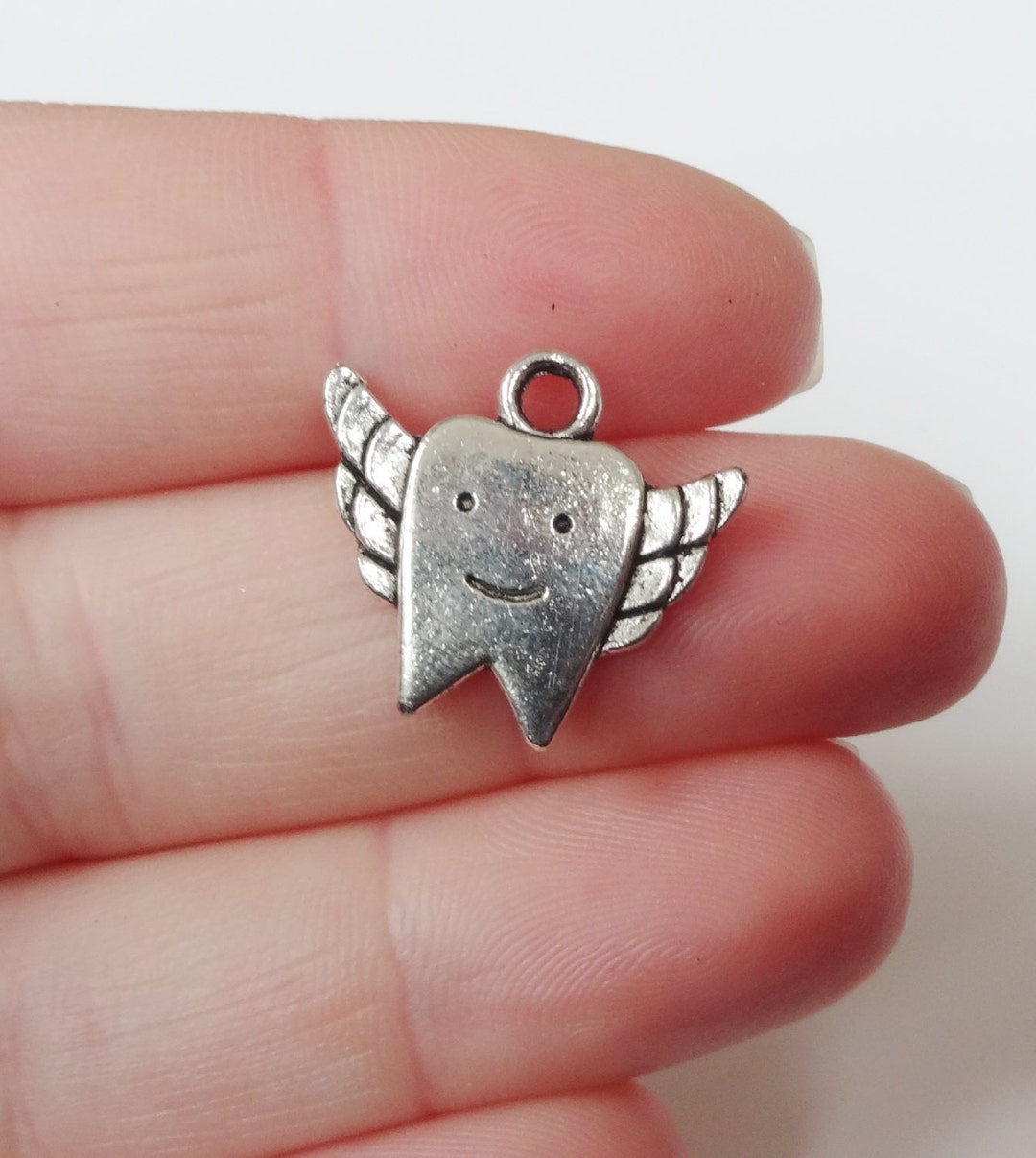 10 Charms, Tooth, Fairy, Charm 20x18mm ITEM:AA12 - Etsy
