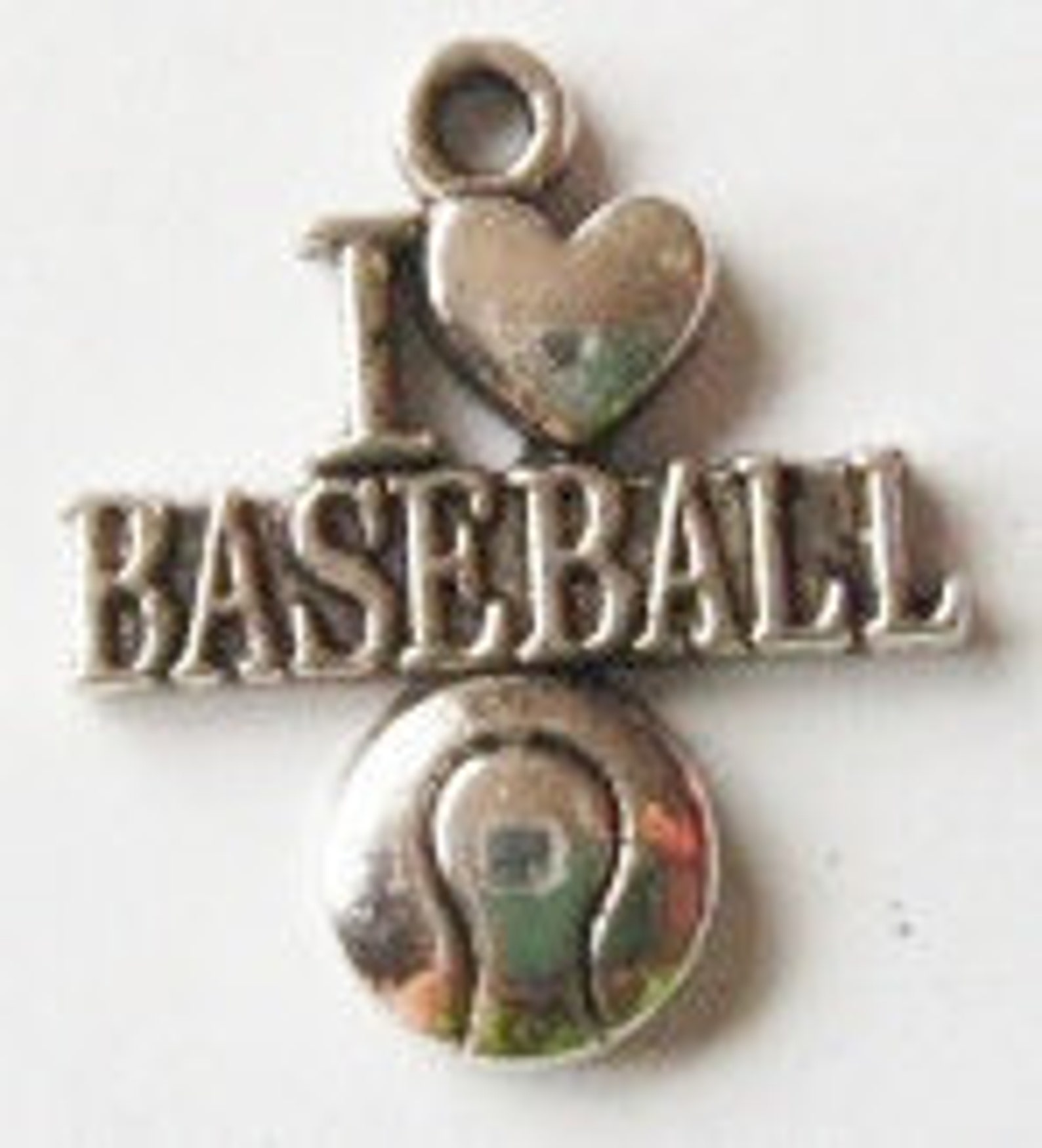 10 i Love Baseball Charms 22x19mm ITEM:H9 - Etsy