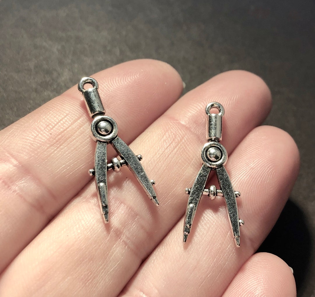 10, Protractor, Math, Architect, Design, Teacher, School, 3D Charms ...