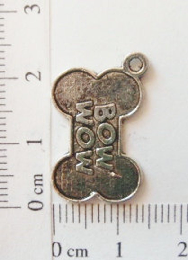 10 Charms, Dog, Bone, "bow Wow" Tag Charms 20x24mm Item:d11 - Etsy