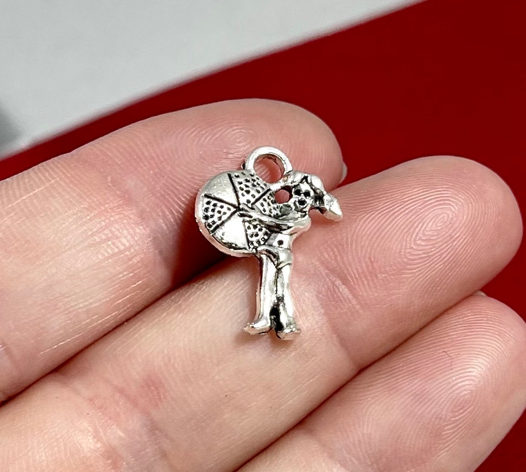 10 Charms, Girl, Beach Ball, Beach, Charms 19x14x2.5mm Hole: 2.5mm ...