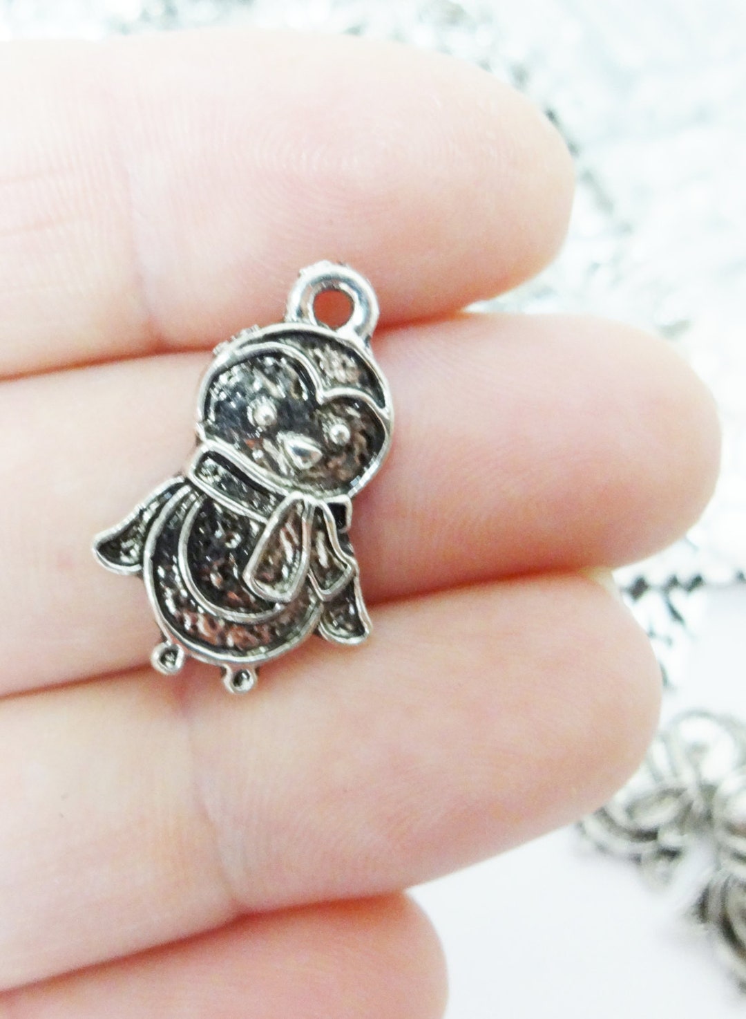 10 Charms, Penguin Charms 22x15x2mm ITEM:AB23 - Etsy
