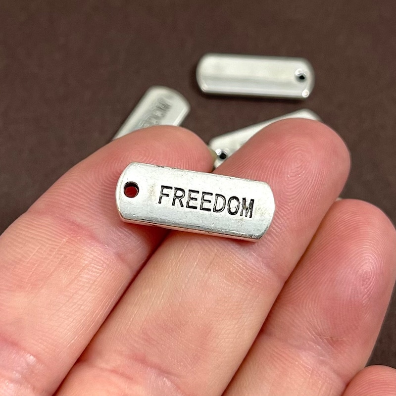 Metal Word Cabochon - Etsy