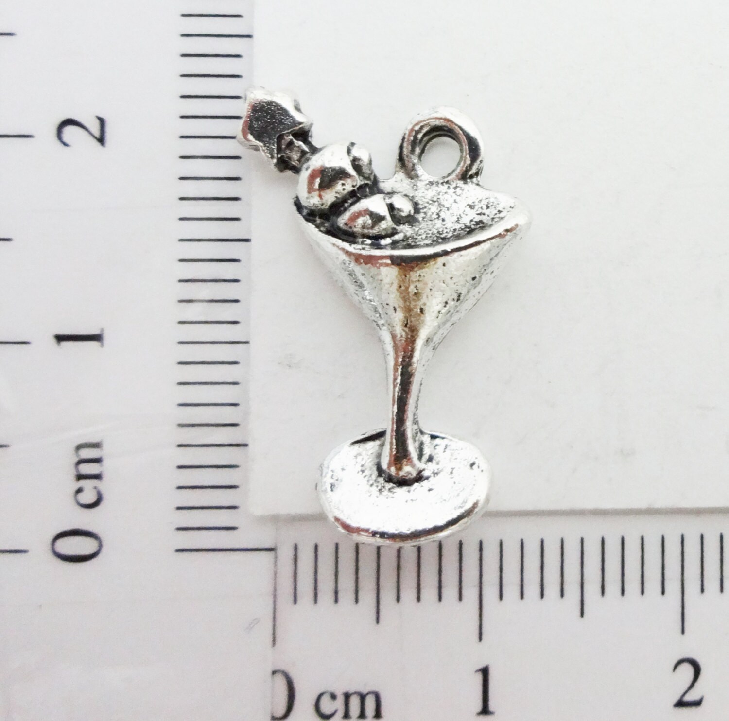 10 Olive Martini Cocktail Charms puffed 22x12x4mm | Etsy