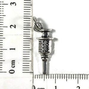 5 Charms, Syringe, Needle, Medical, Nurse, Doctor, Charm 12x27x4mm ...