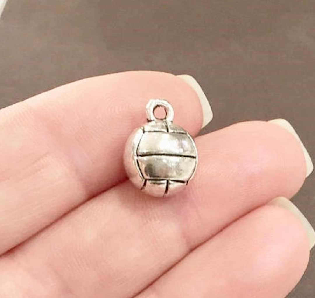 10 Charms Volleyball Ball Sport 3D Charms 11x14mm Hole: - Etsy