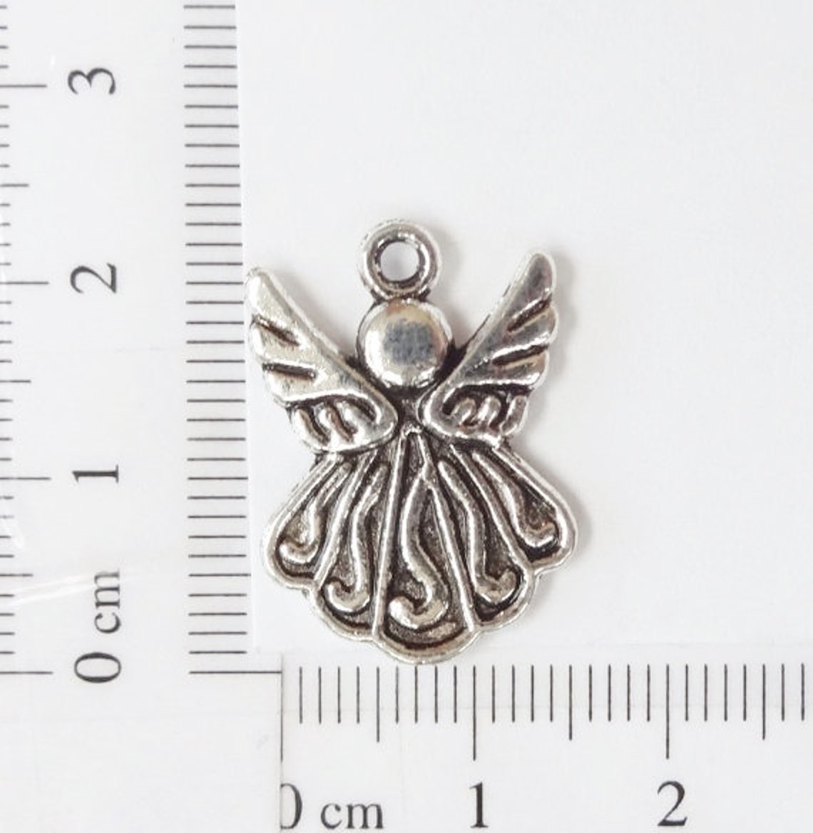10 Charms, Angel (double Sided) Charms 15.4x21.5x2.5mm SH433 - Etsy