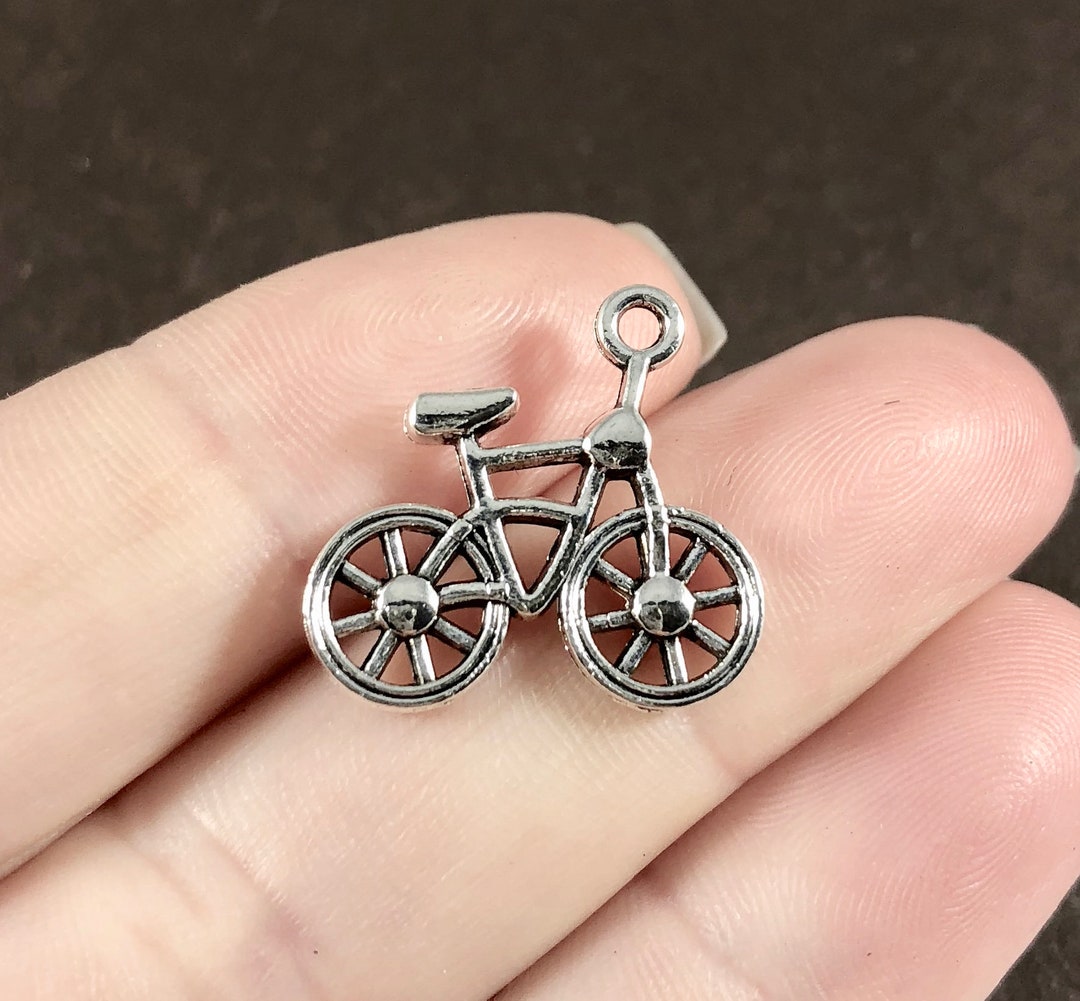 10 Charms, Bicycle, Bike, Exercise, Charms (3D) 19x20x3mm, Hole: 2mm - Etsy
