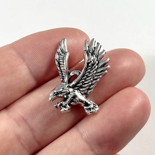Eagle Charm - Etsy