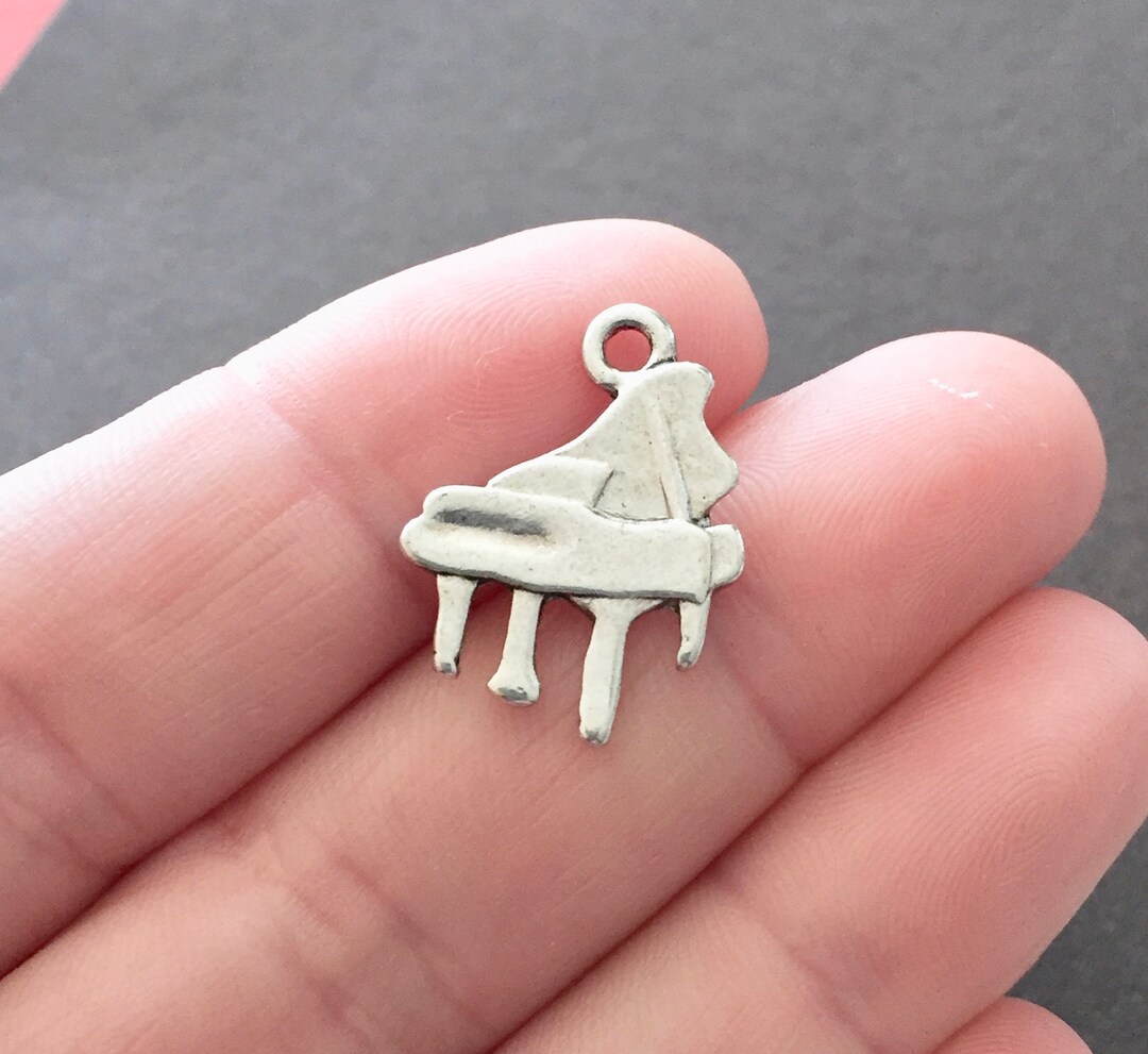 10 Charms, Piano, Instrument, Music, Charm 20x16x2mm ITEM:O2 - Etsy