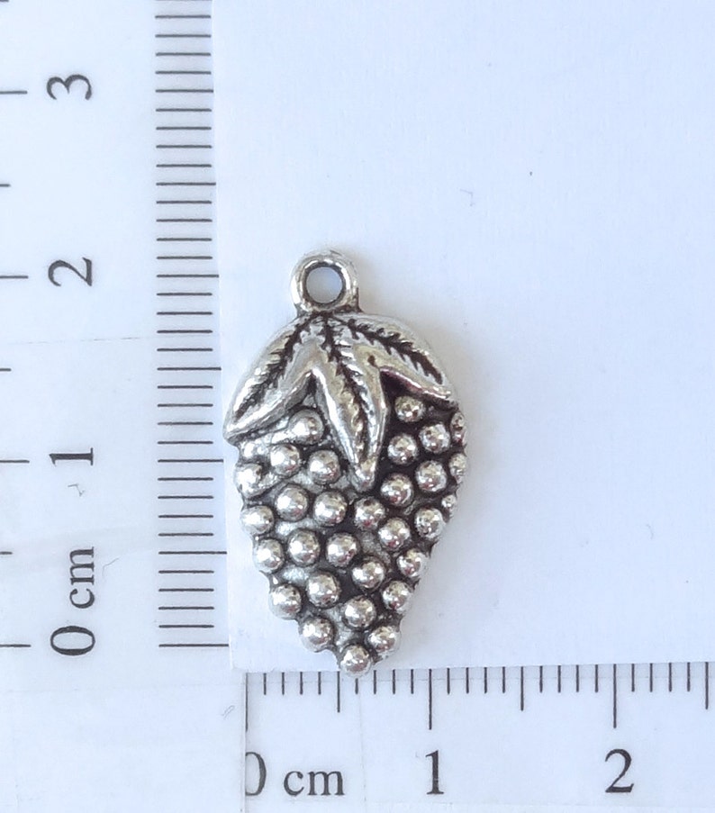 10 Grape Charms 13x22x4.5mm ITEM:U14 - Etsy