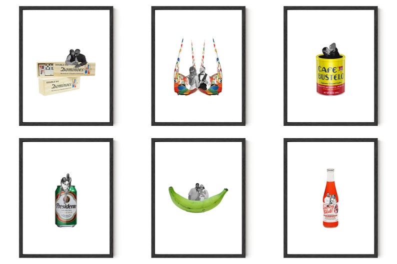 Custom Caribbean Dominoes Poster | Personalized Wall Art | Digital ...