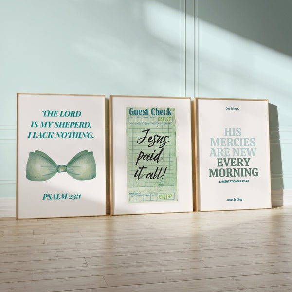 Bible Verse Poster - Etsy