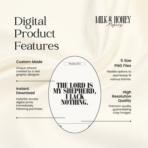 Set of 3 Neutral Christian Wall Art Print, Inspirational Bible Verse ...