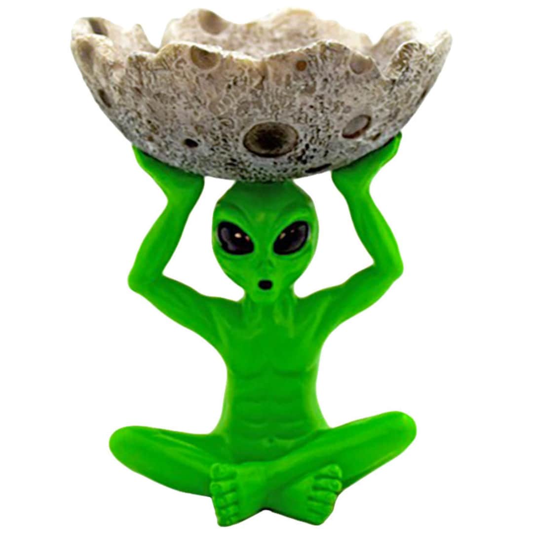 Alien Moon Polyresin Ashtray - Etsy