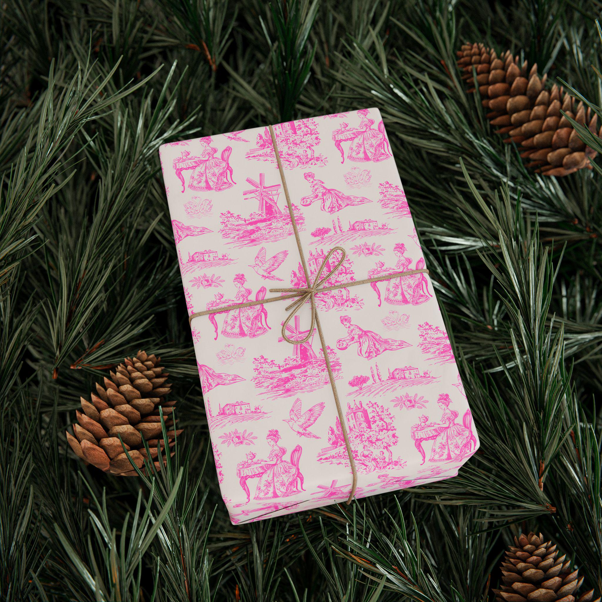 Elegant Pink Chinoiserie Wrapping Paper | Gift Wrapping Paper ...
