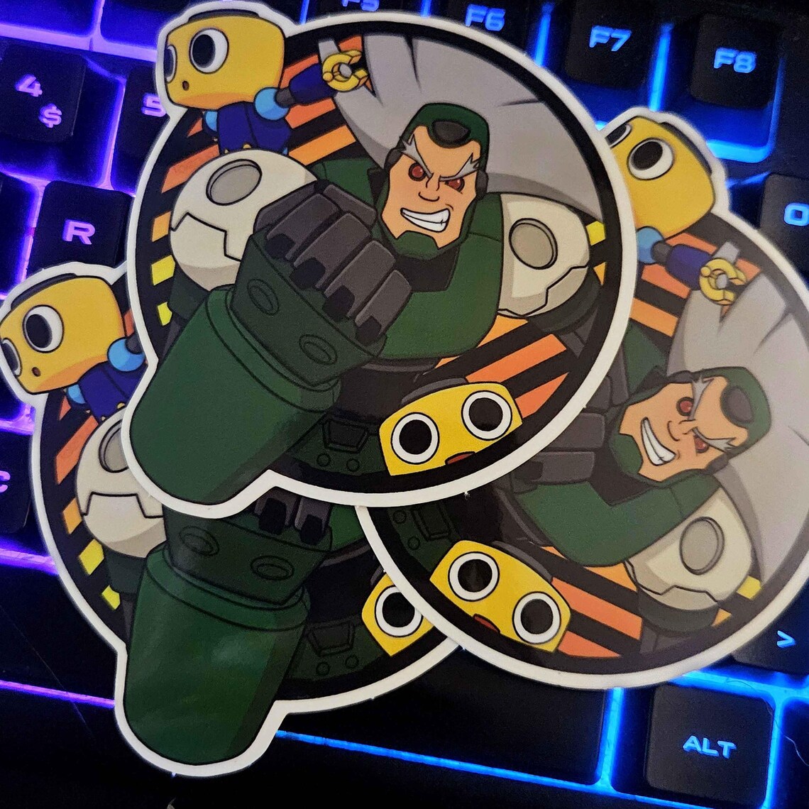 Teisel Bonne Sticker mega Man Legends - Etsy