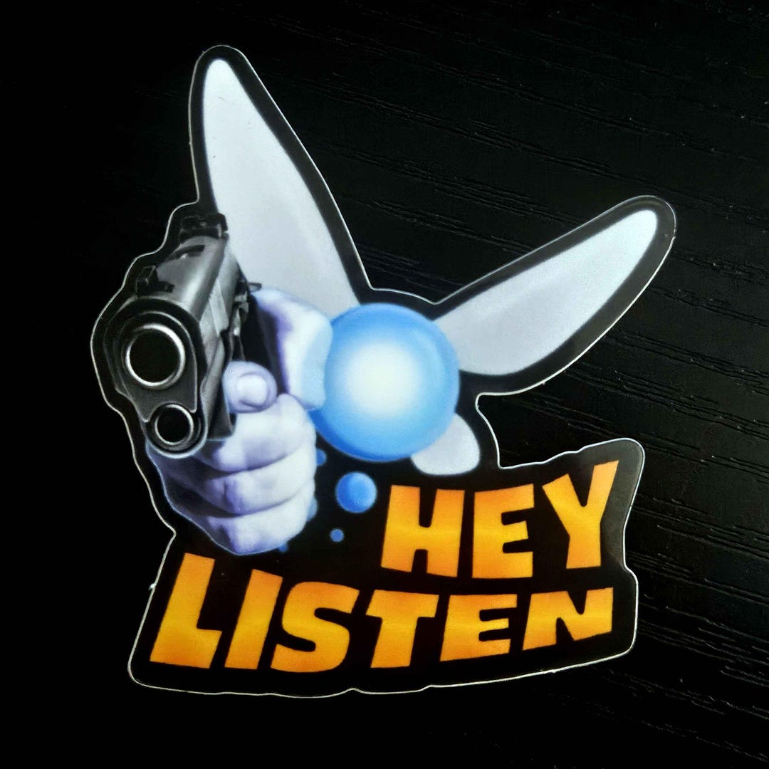 Navi "hey Listen" Sticker - (zelda) - Etsy