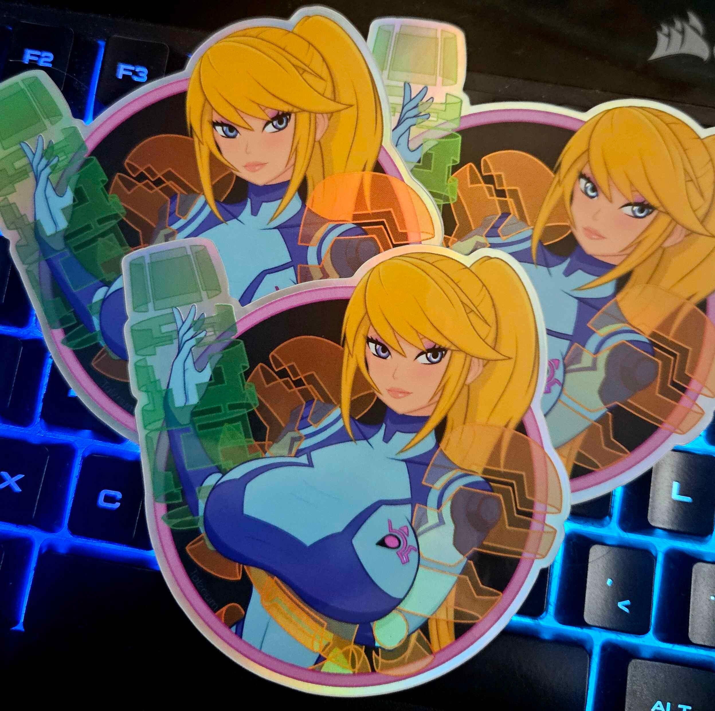 Samus Sticker metroid - Etsy