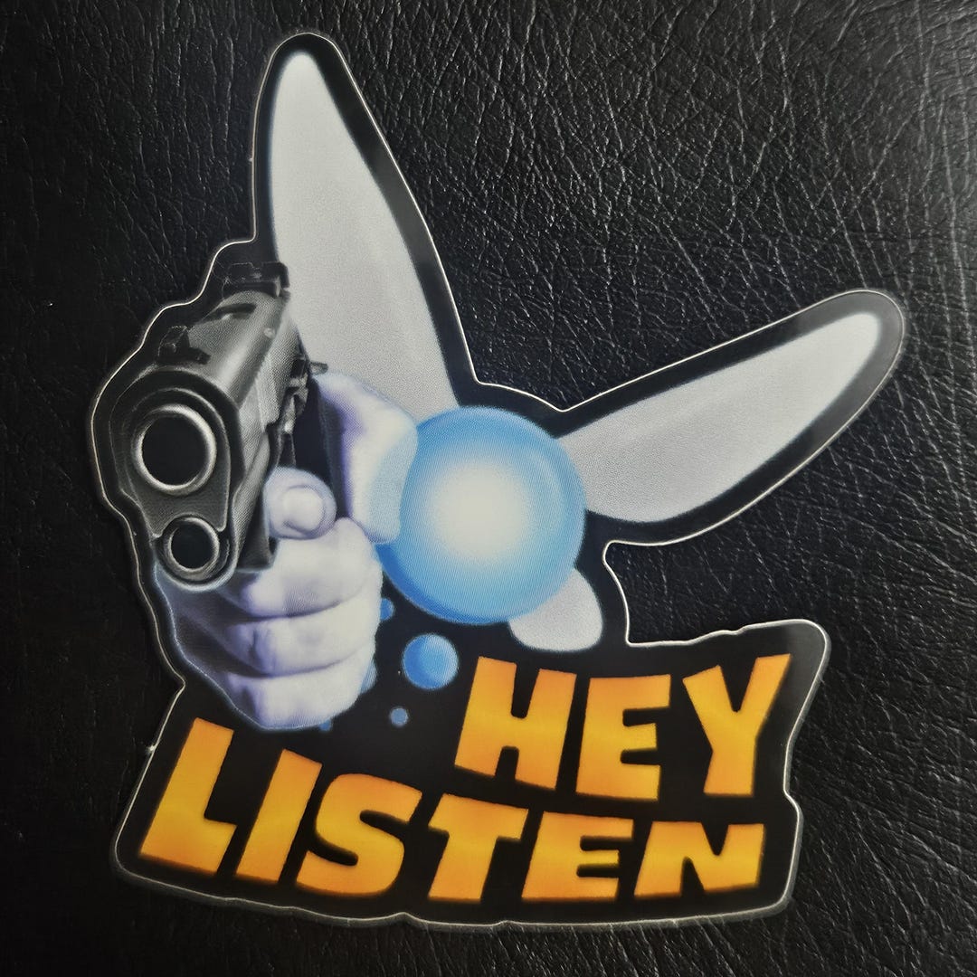 Navi "hey Listen" Sticker - (zelda) - Etsy