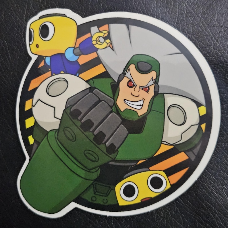 Teisel Bonne - Sticker (mega Man Legends) - Etsy