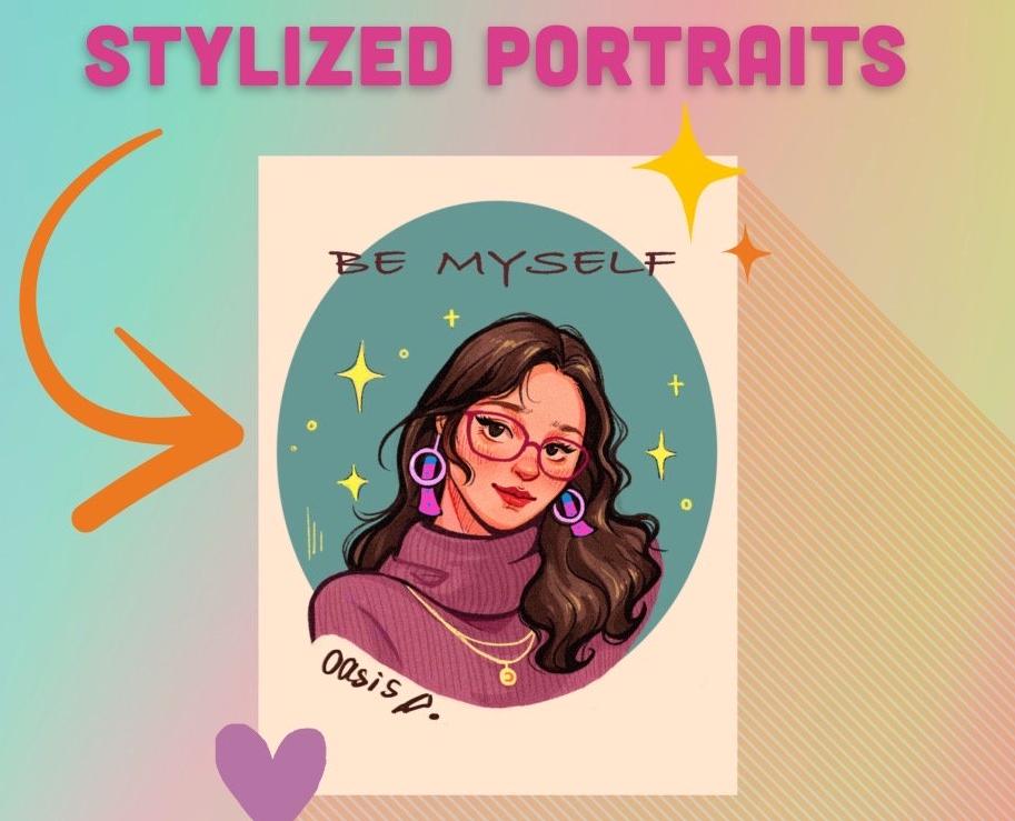 Face Profile Picture | Custom Profile Photos | Gift for Her | Profile ...