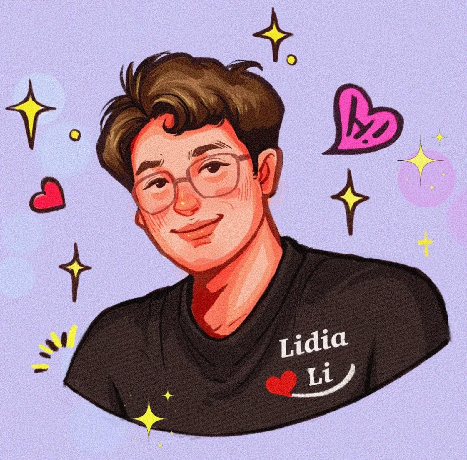 Custom Profile Picture Custom Portrait Gift for Her Personalized Gift ...