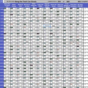 Fantasy Baseball Draft Board | Google Sheet Template (2024) - Etsy