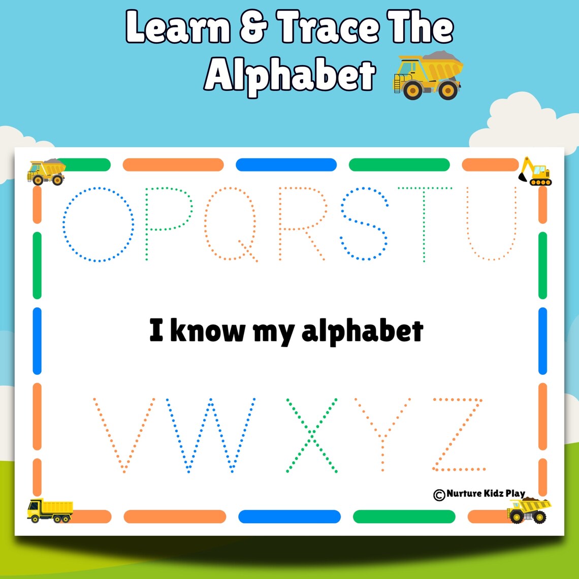 Early Learning Busy Mats Printable, Numbers, Alphabet, Print, Fine ...