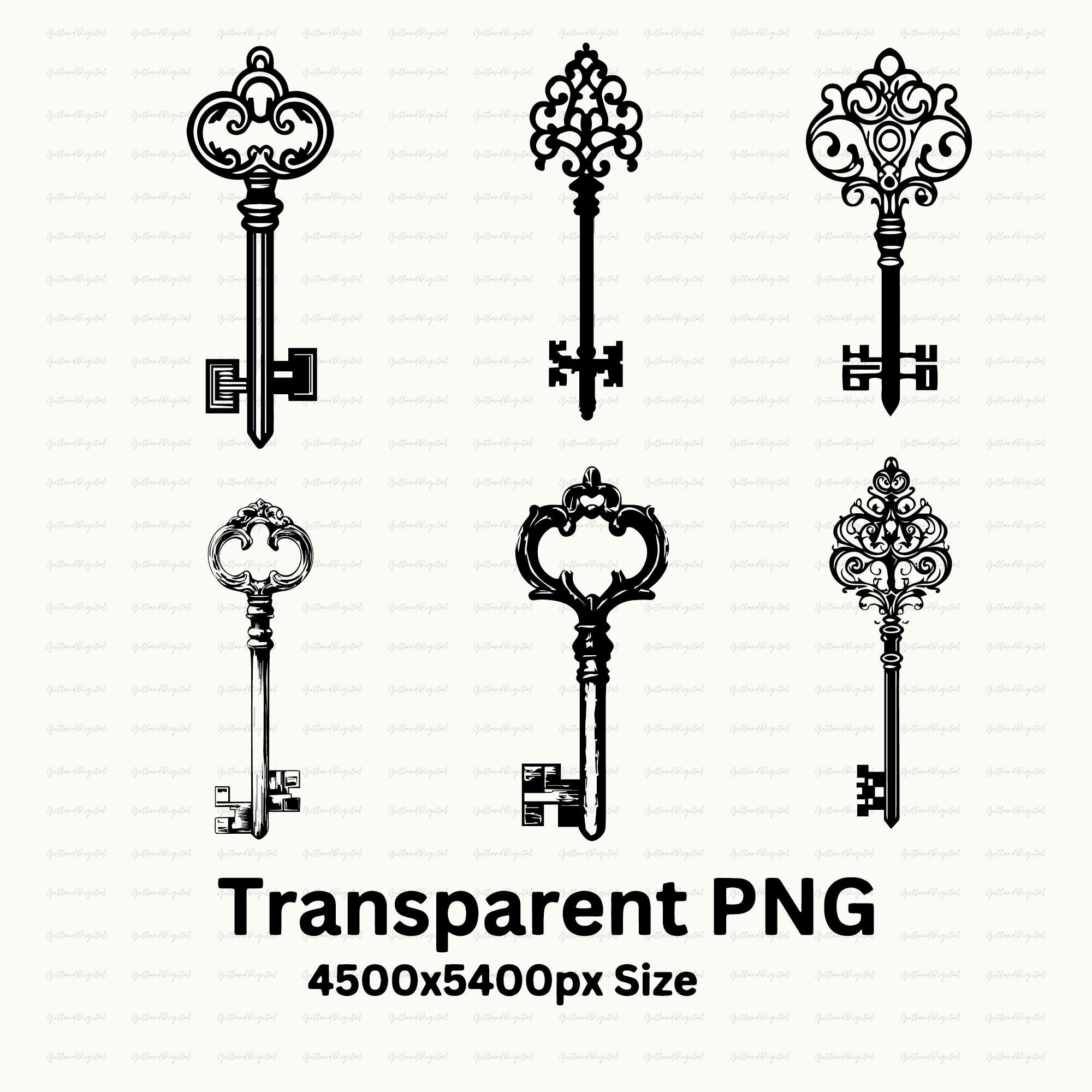 Keys Svg Bundle, Keys Silhouette, Keys Clipart, Keys Decal, Keys Gifts ...