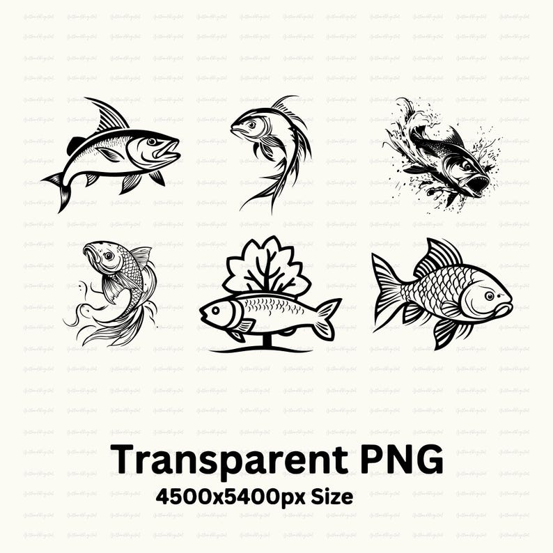 Musky Fish Svg Png, Musky Fish Clipart, Musky Fish Silhouette, Musky ...