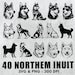Northern Inuit Svg Bundle, Northern Inuit Silhouette, Northern Inuit ...