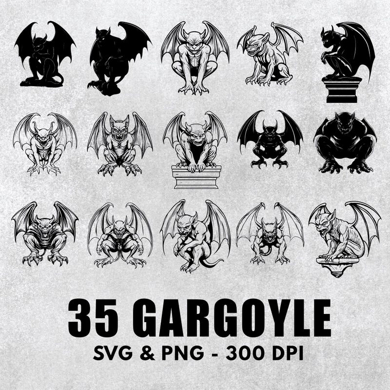 Gargoyles - Etsy