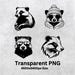 Badger SVG Bundle: Vector Clipart, Decal Designs (PNG) - Etsy