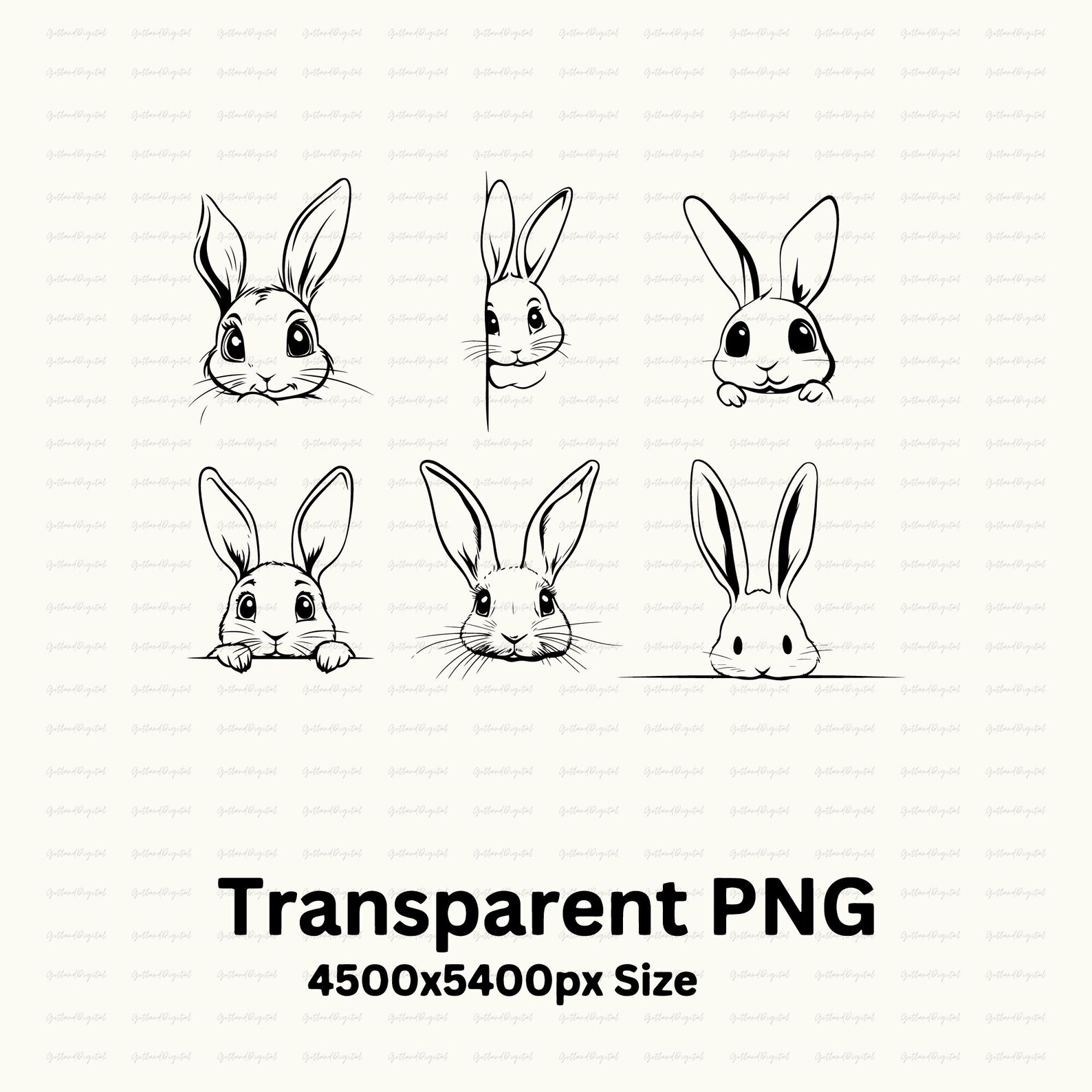 Peeking Bunny Svg Png, Peeking Bunny Clipart, Peeking Bunny Silhouette ...