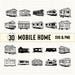 Mobile Home Svg Bundle, Mobile Home Silhouette, Mobile Home Clipart ...