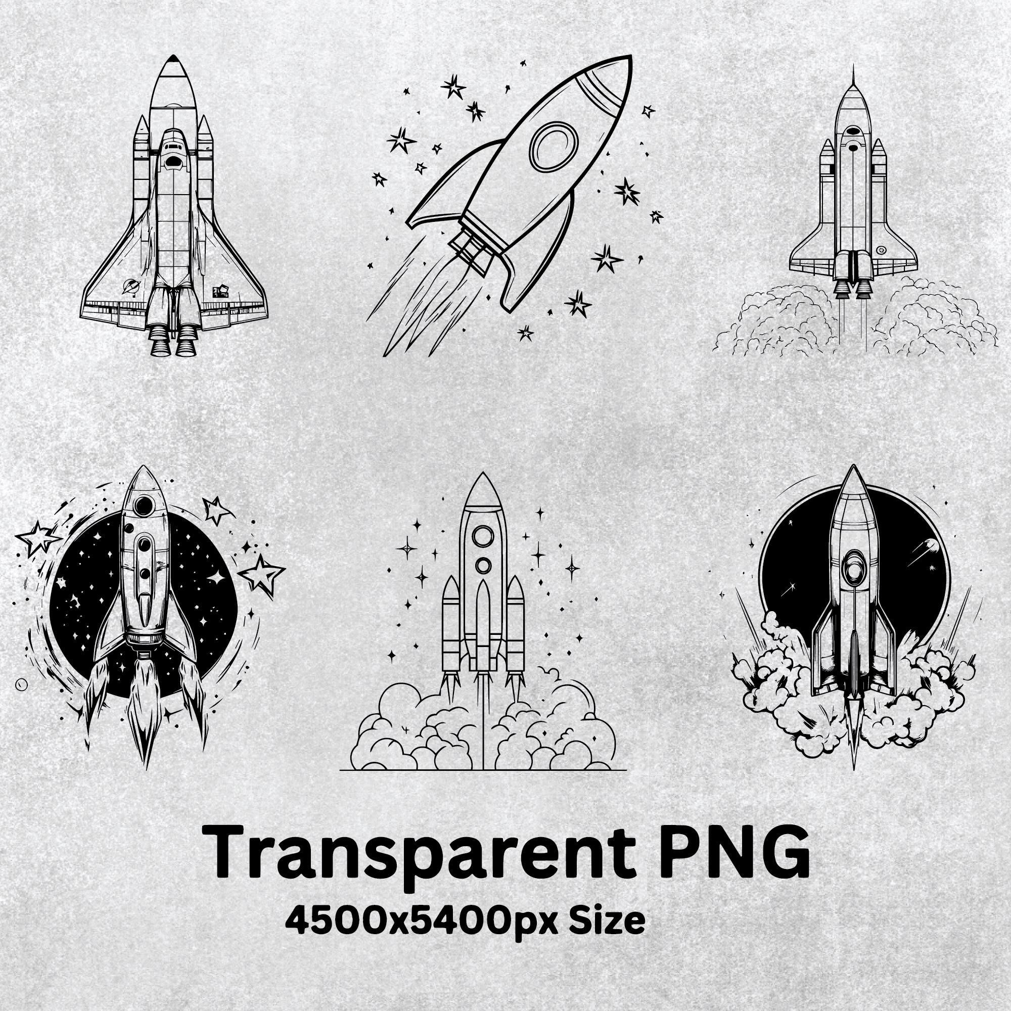 Space Rocket Svg Png, Space Rocket Clipart, Space Rocket Silhouette ...
