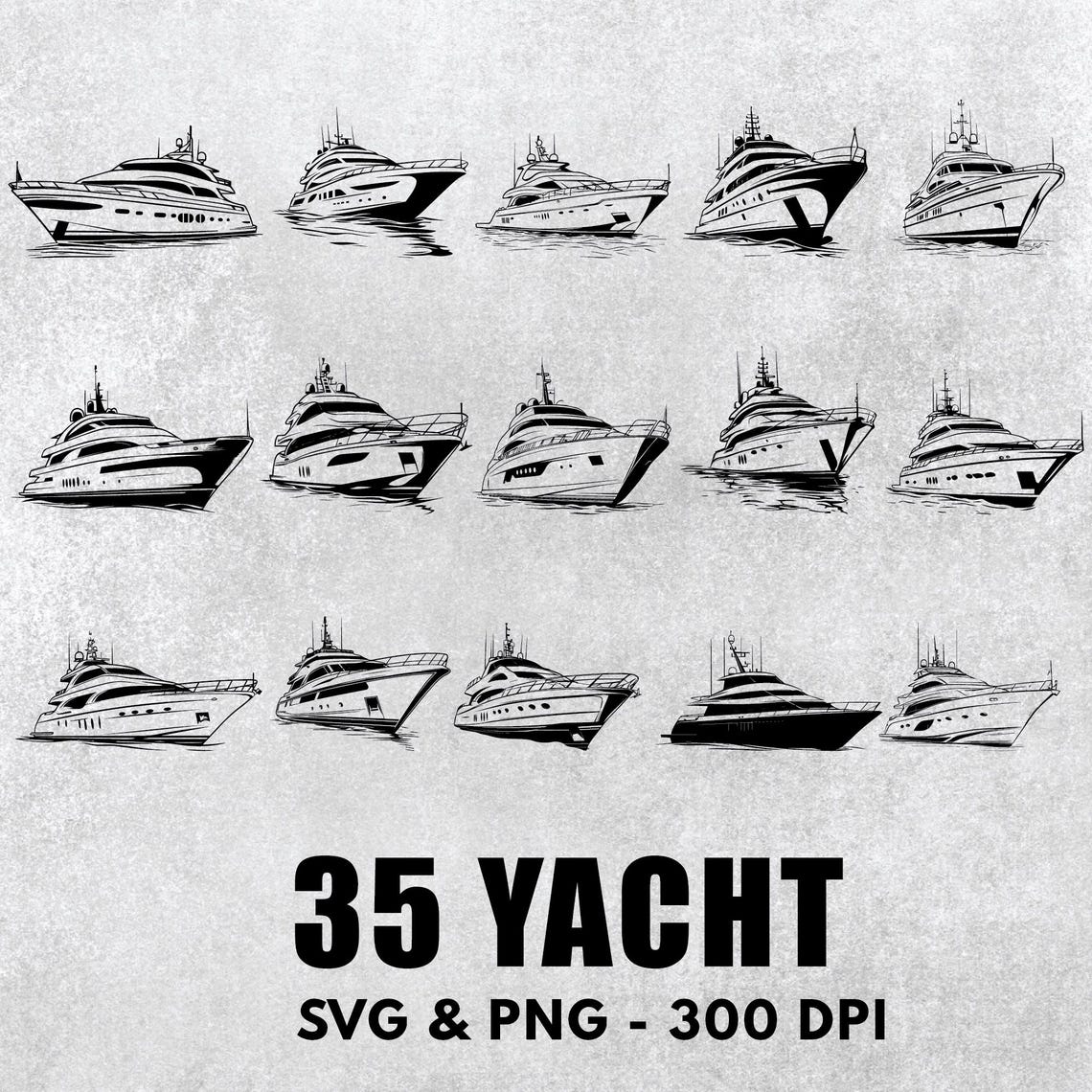 Yacht Svg Bundle, Yacht Vector Set, Yacht Clipart, Yacht Decal, Yacht ...