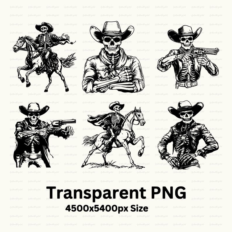 Cowboy Skeleton Svg Png, Cowboy Skeleton Clipart, Cowboy Skeleton ...